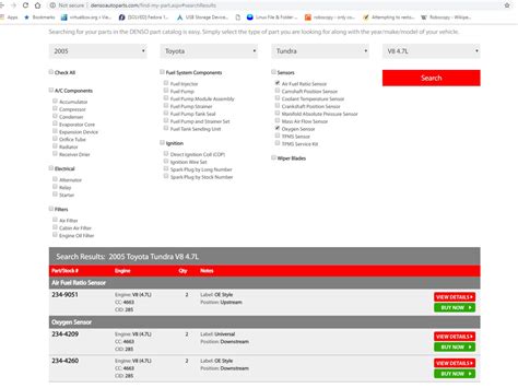 Image result for O2 Sensor Removal 2006 Tundra