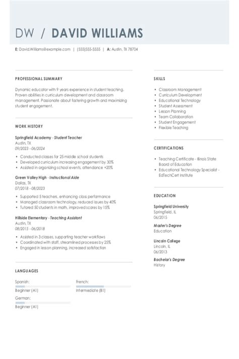 Image result for Computer Science Student Resume
