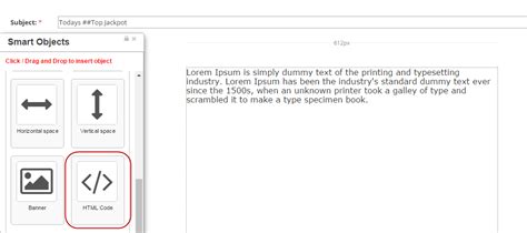 Image result for HTML Message Based On Object