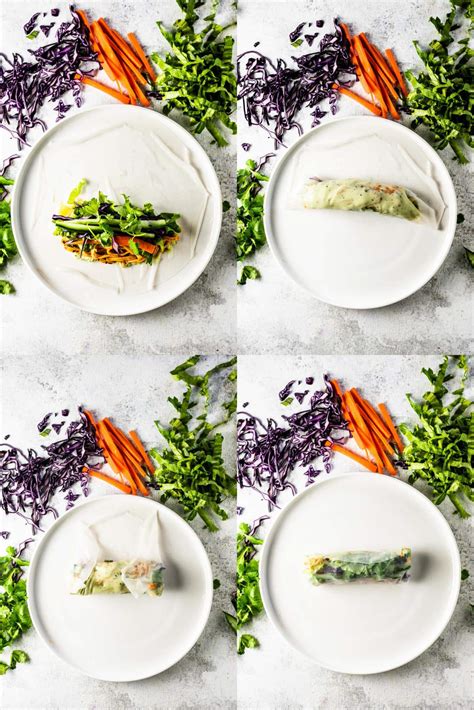 Image result for How to Roll Fresh Spring Rolls