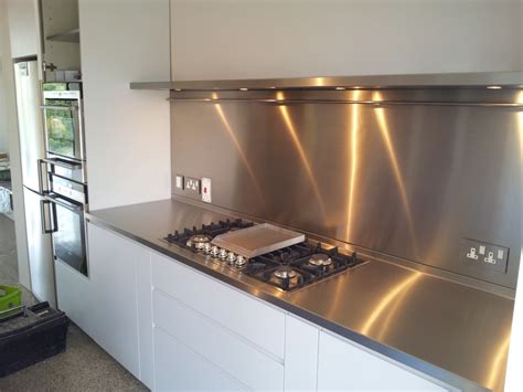 Image result for Stainless Steel Splashback Problems