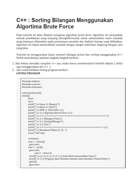 Image result for Brute Force Algorithm Scribd