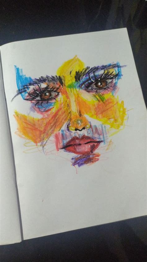 Image result for Portrait Tutorial in Oil Pastels