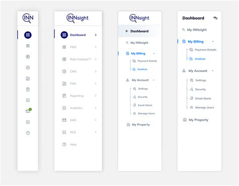 Image result for Sidebar Toggle Button UI Design