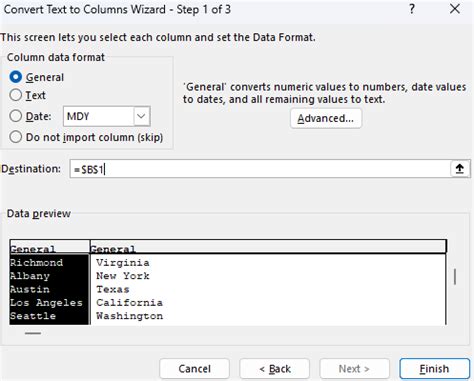 Image result for How to Split Cells Excel
