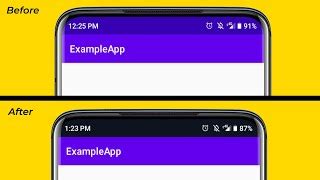 Image result for Change Status Bar Color Android Kotlin