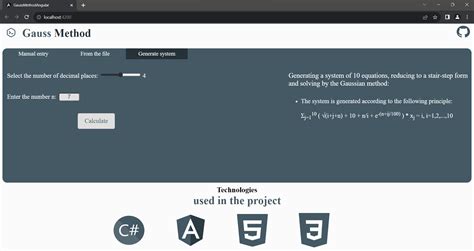 Image result for Gauss Method Math