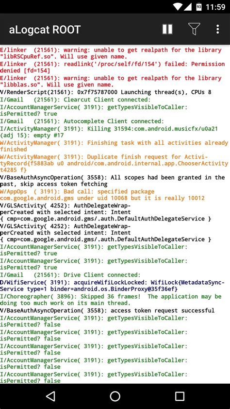 Image result for Android Logcat Format