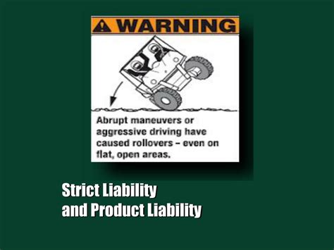 Image result for Strict Liability Examples
