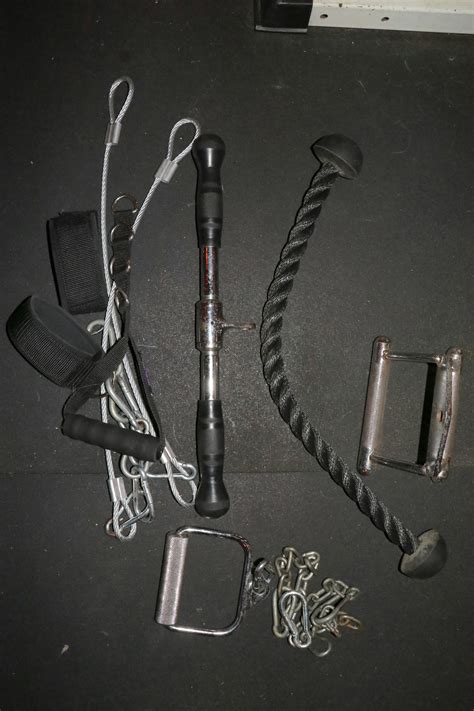 Cable Crossover Machine with Attachments | EBTH