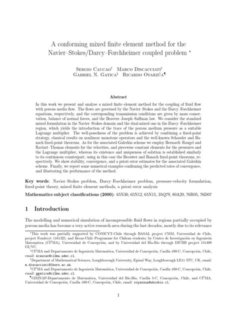 Image result for Navier-Stokes Equation Finite-Element Method