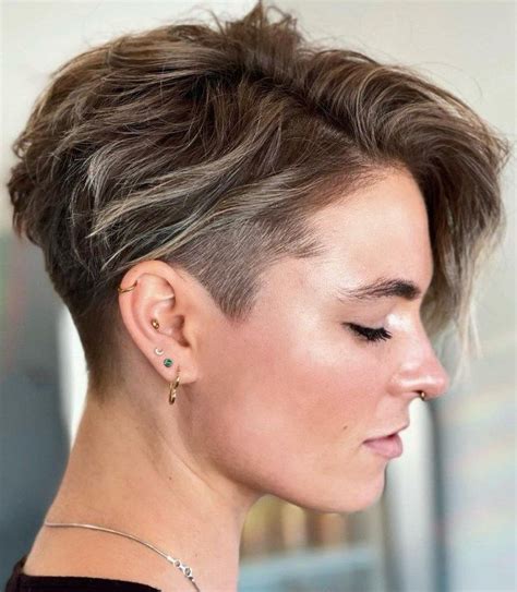 Image result for Long Pixie Cut Undercut Tutorial