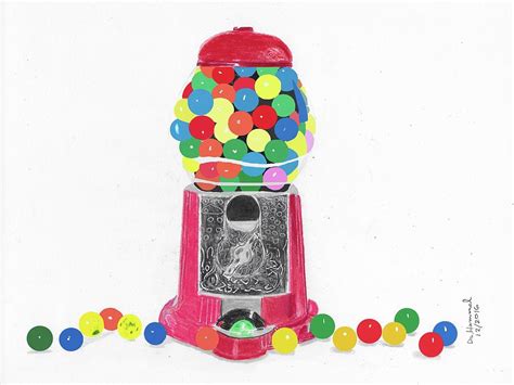 Image result for Gumball Machine Drawing