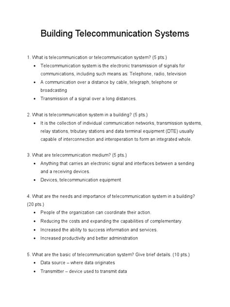 Image result for Telecommunication Systems Explained