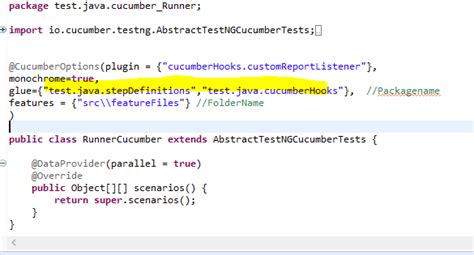Image result for Feature File and Step Definition Examples