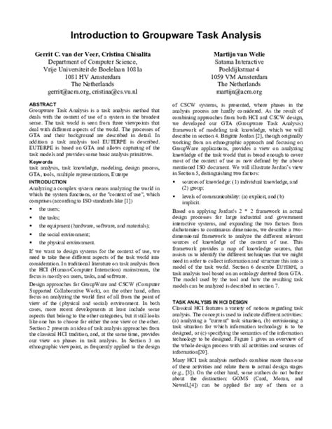 Image result for Groupware Task Analysis