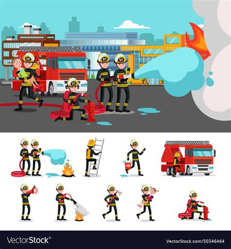Image result for Firefighting Squad Graphics