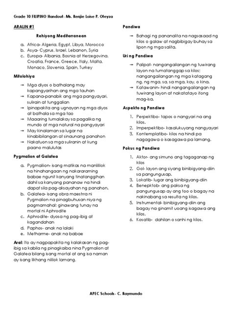 Image result for Filipino G10 Module