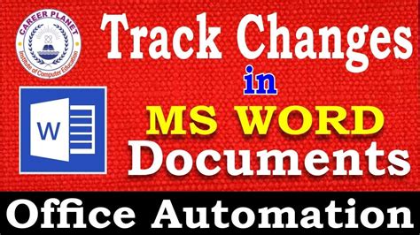 Image result for How to Use Microsoft Word Tracking