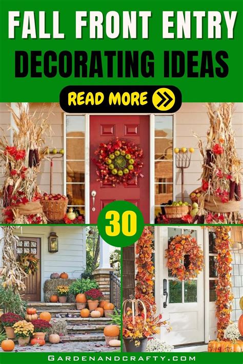 Image result for Fall Front Entry Decorating Ideas
