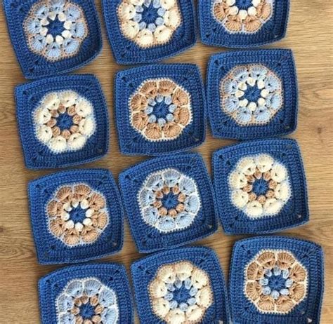 Image result for African Flower Square Pattern