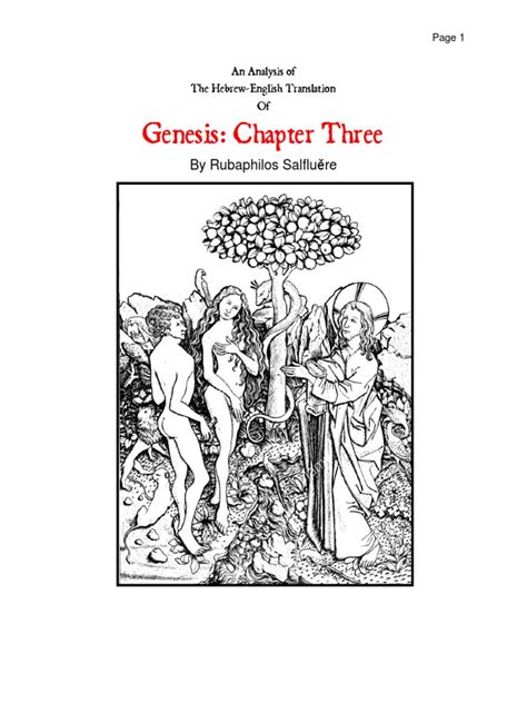 Image result for Genesis Chapter Three