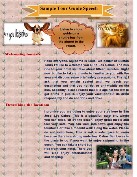 Image result for Commentry Tour Guide Picture