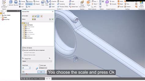 Image result for Autodesk Inventor Scale Part