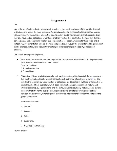Image result for Sample Assignment Structure of Law Student