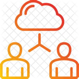 Remote work Icon - Download in Gradient Style