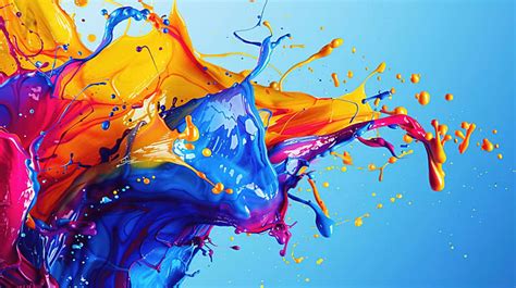 Paint Splatter Hd Wallpaper - Infoupdate.org