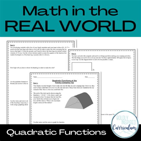 Image result for Quadratic Function Word Problems