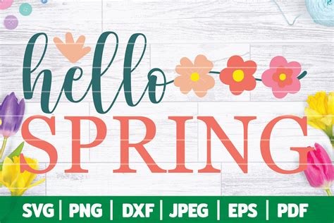 Image result for Hello Spring SVG Free