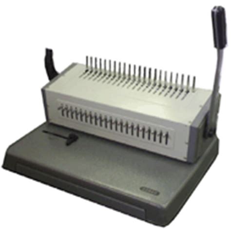 Image result for Plastic Comb Binding Machine