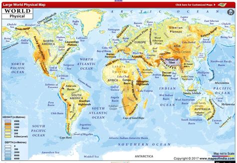 Image result for Geography Landforms Map