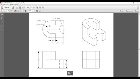 Image result for Autodesk Inventor Exercise