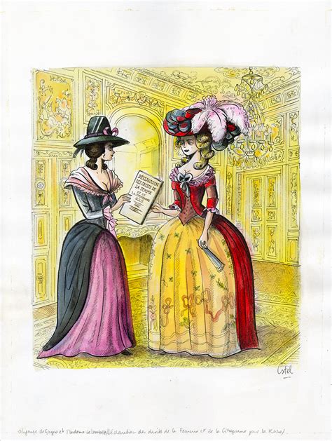 Image result for Olympe De Gouges Dessin Humour