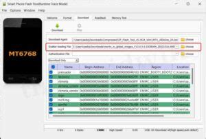 Image result for Scatter File for Sp Flash Tool