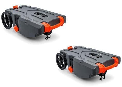 Camco Portable 28 Gallon RV Waste Tank Holding Hose and Accessories (2 ...