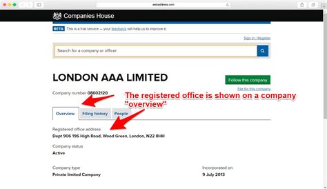 Image result for Companies House Postcode Search