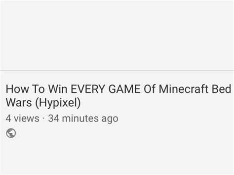 Image result for Java Edition Bedwars Win