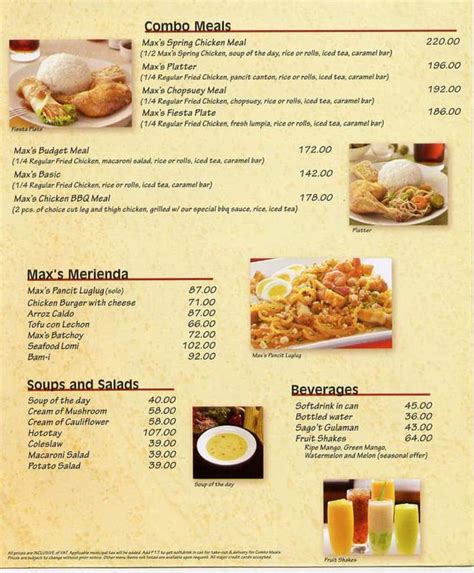 Image result for Menu Do Pinoy Style