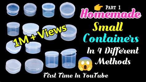 Image result for How to Make a Mini Container