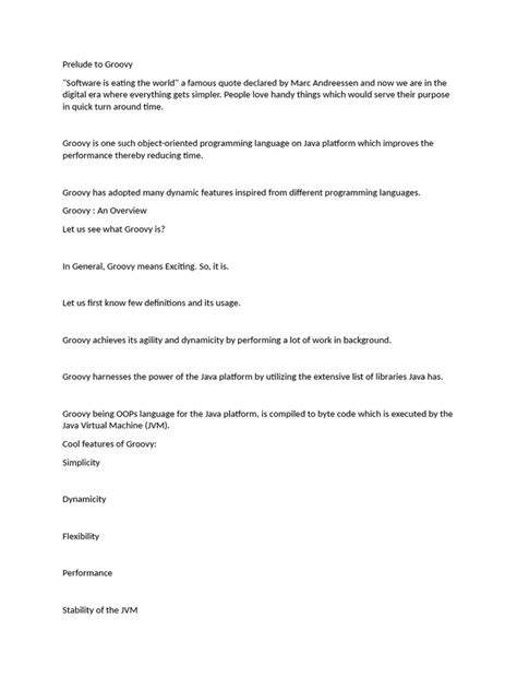 Image result for Groovy Programming Tutorial