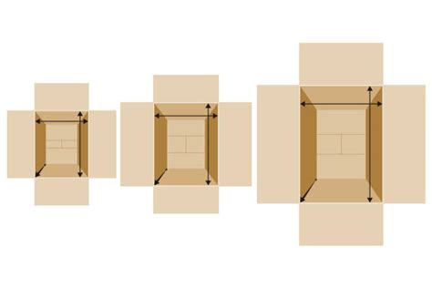 Image result for Cardboard Box Sizes