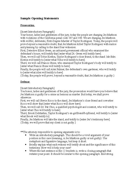 Image result for Debate Opening Statement Examples