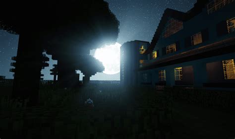 Image result for Night Time Shaders Minecraft