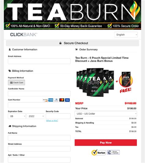 Image result for Teaburn.com Scam