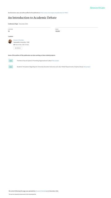 Image result for Critical Debate Introduction Examples