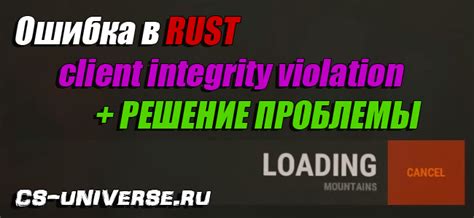 Image result for Rust Client Integrity Violation
